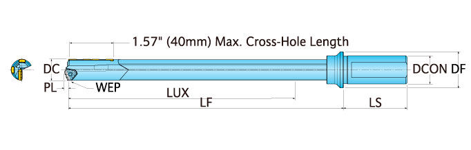 Deep Trio MCADP Inch Shk 10xD (GTADPXXX...)